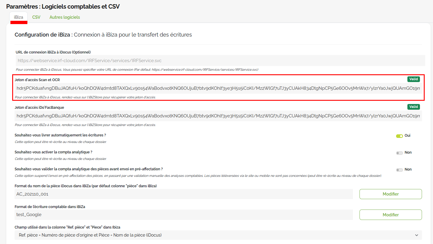 Logiciel comptables / export csv – iDocus