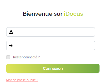 Comment se connecter à la plateforme – iDocus