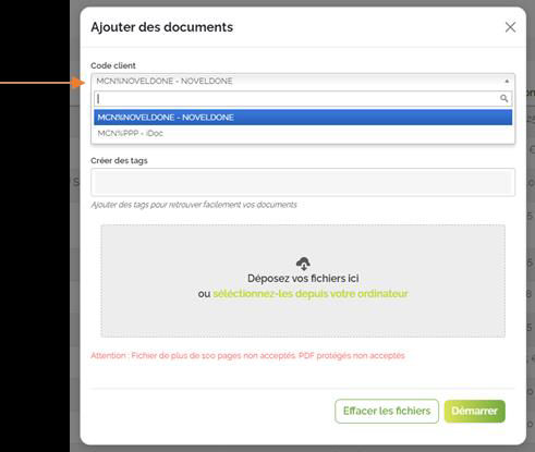 Déposer et transmettre des documents – iDocus