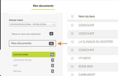 Rechercher, consulter, télécharger des documents – iDocus